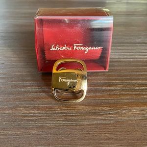 Salvatore Ferragamo | Accessories | Ferragamo Vintage Scarf Ring | Poshmark